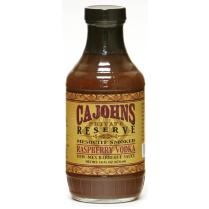 CaJohns Raspberry Vodka Chili BBQ Sauce (474ml)